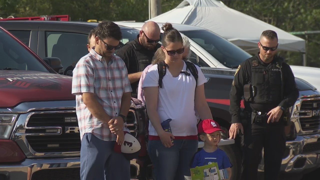 Local law enforcement take part in Faith and Blue event