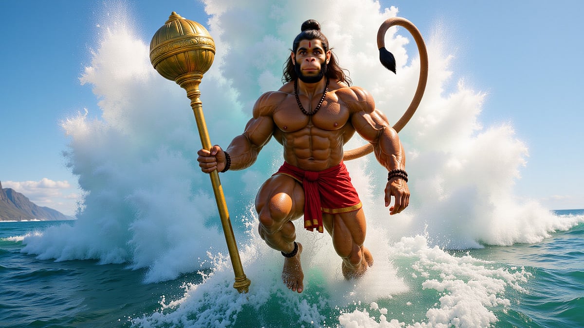 Exclusive: The World's First AI-Trained Cinematic Avatar Of Hanuman Ji ...