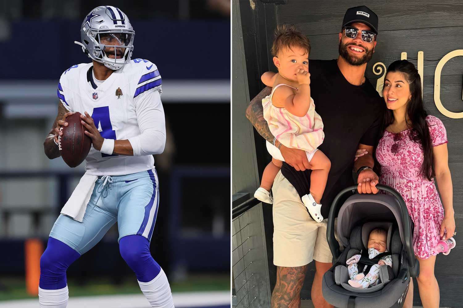 Meet Dak Prescott's 2 Kids! All About the Cowboys Quarterback's ...