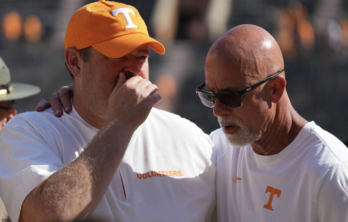 Josh Heupel made a curious quarterback decision in Tennessee Vols' win ...