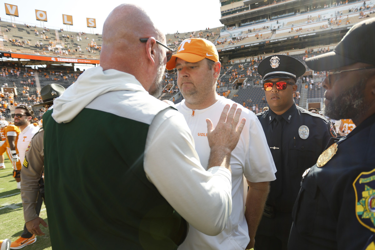 Postgame Handshake Between Josh Heupel, Trent Dilfer Turns Heads After ...