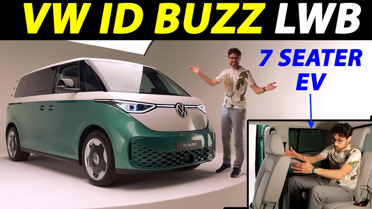VW ID. Buzz LWB Review – 7-Seater Electric Microbus