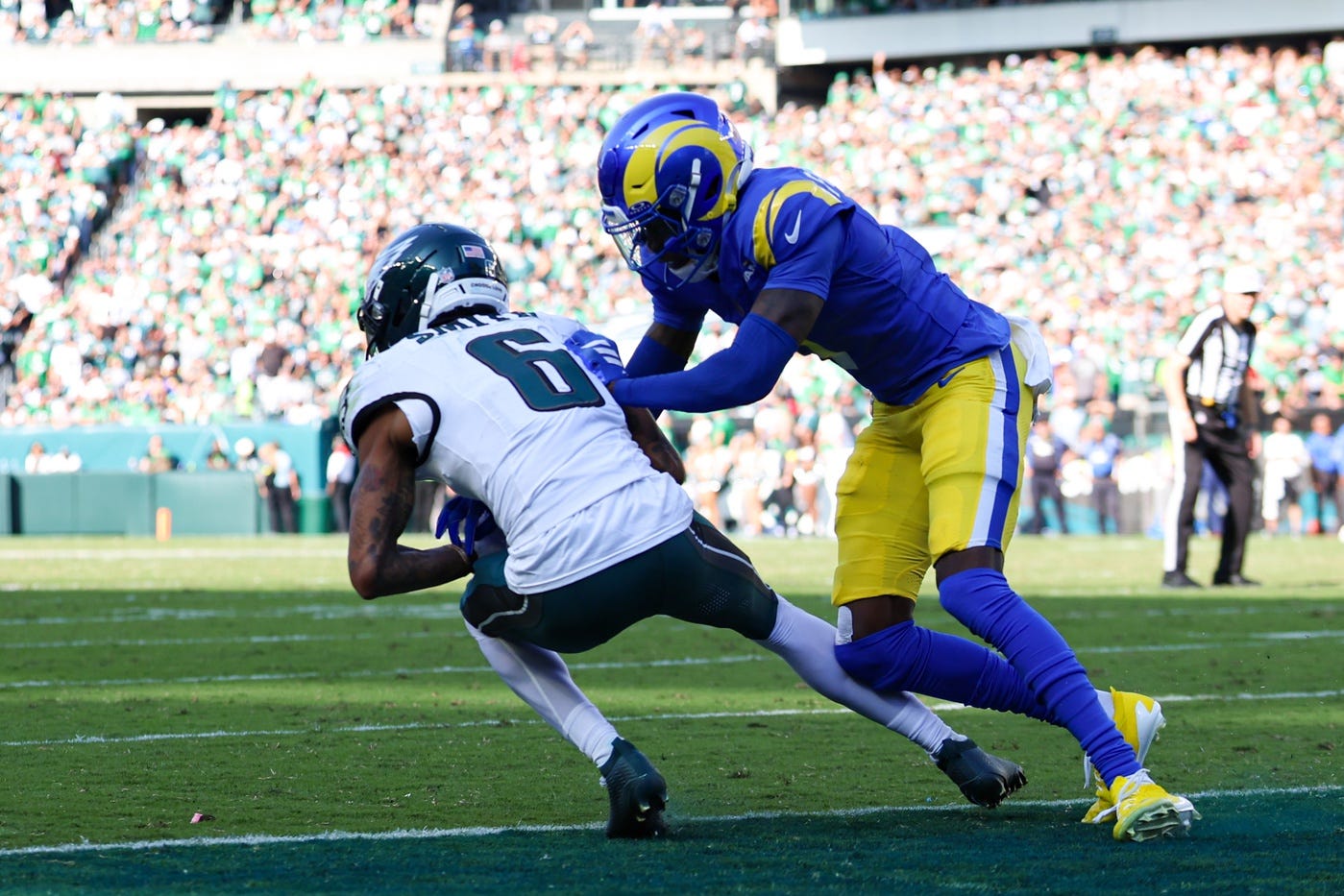 Eagles snap count vs. Rams: Fred Johnson proves his value after Lane ...