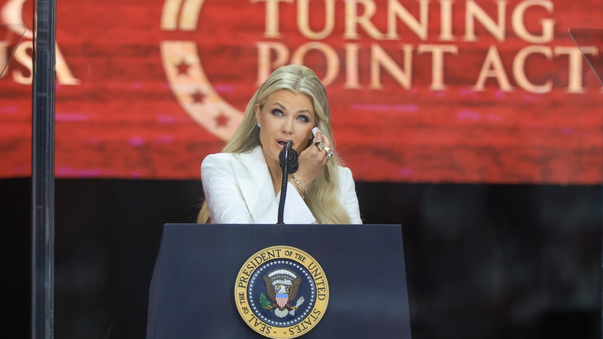 Erika Kirk describes ‘shock’ and ‘horror’ of seeing her husband’s dead body