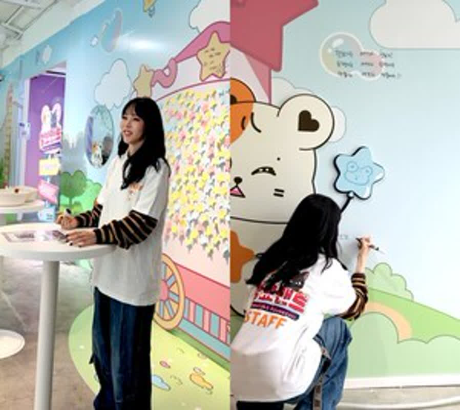 문별 팝업 '햄뵤랜드' 성공적 운영 종료...깜짝 현장 방문도