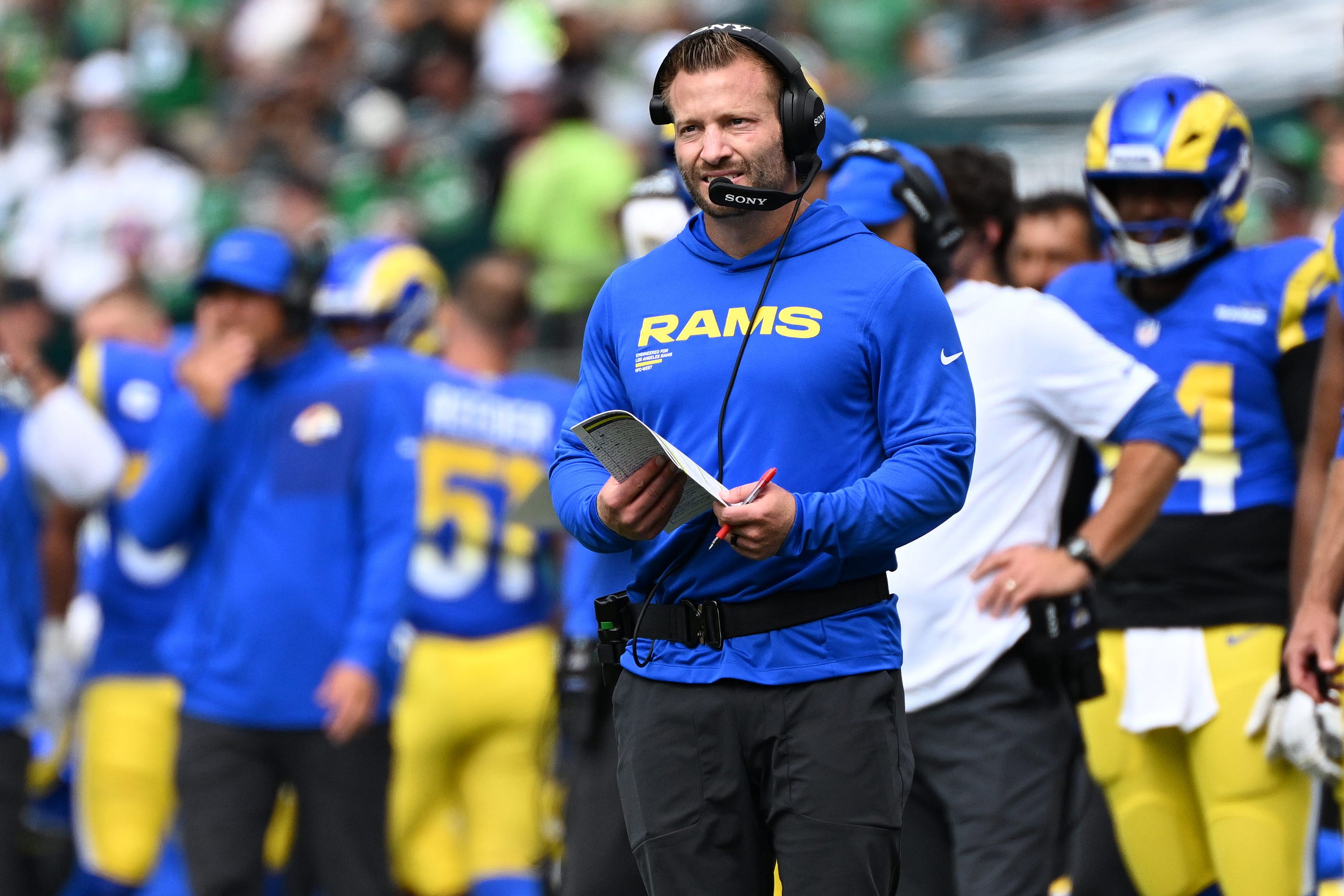 How does Sean McVay build playcall sheets each week? He breaks it down