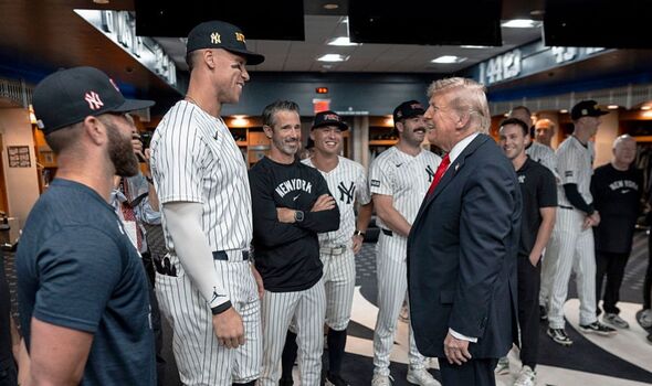 Donald Trump takes credit for Yankees form after clubhouse visit