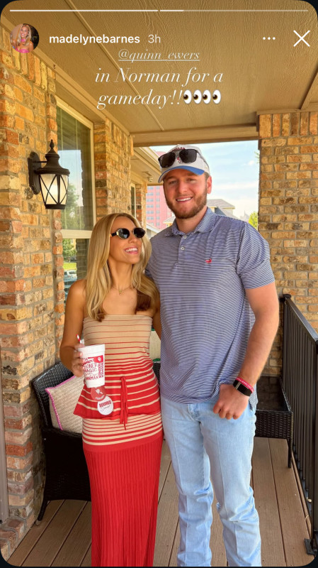 Quinn Ewers Makes Appearance at Unexpected College Football Game