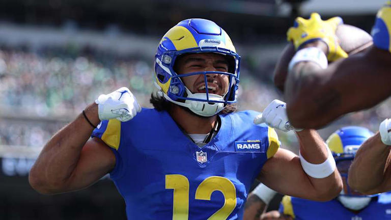 Puka Nacua Questions Controversial Taunting Penalty for Flexing After Catch