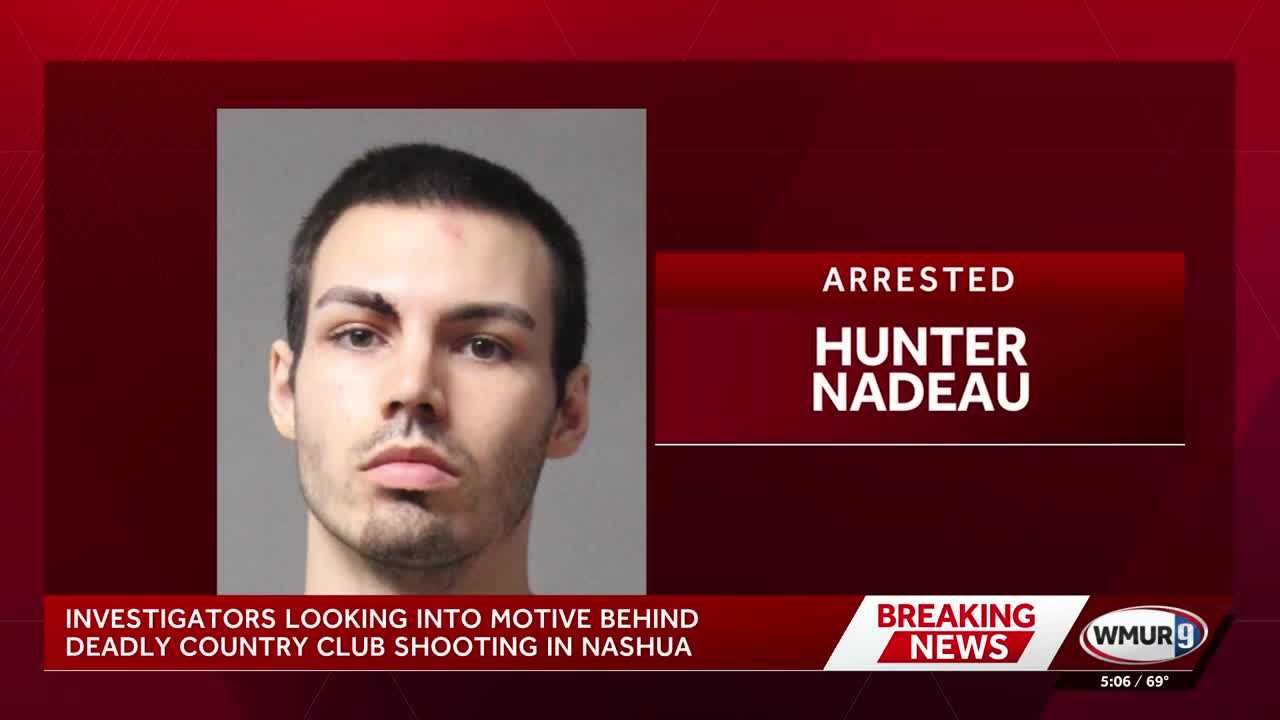 Who is the alleged Nashua shooting suspect Hunter Nadeau?