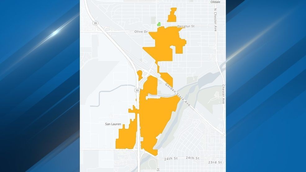 Power outage affects over 1,200 customers in Bakersfield and Oildale