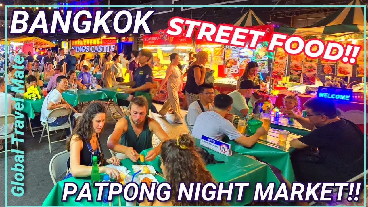 Walking Patpong Night Market Bangkok Now Thai Street Food and Fake ...