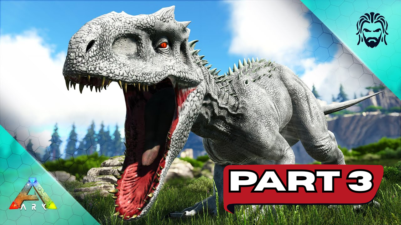 Building an Indominus Rex Containment Facility in ARK! (E101 Part 3)