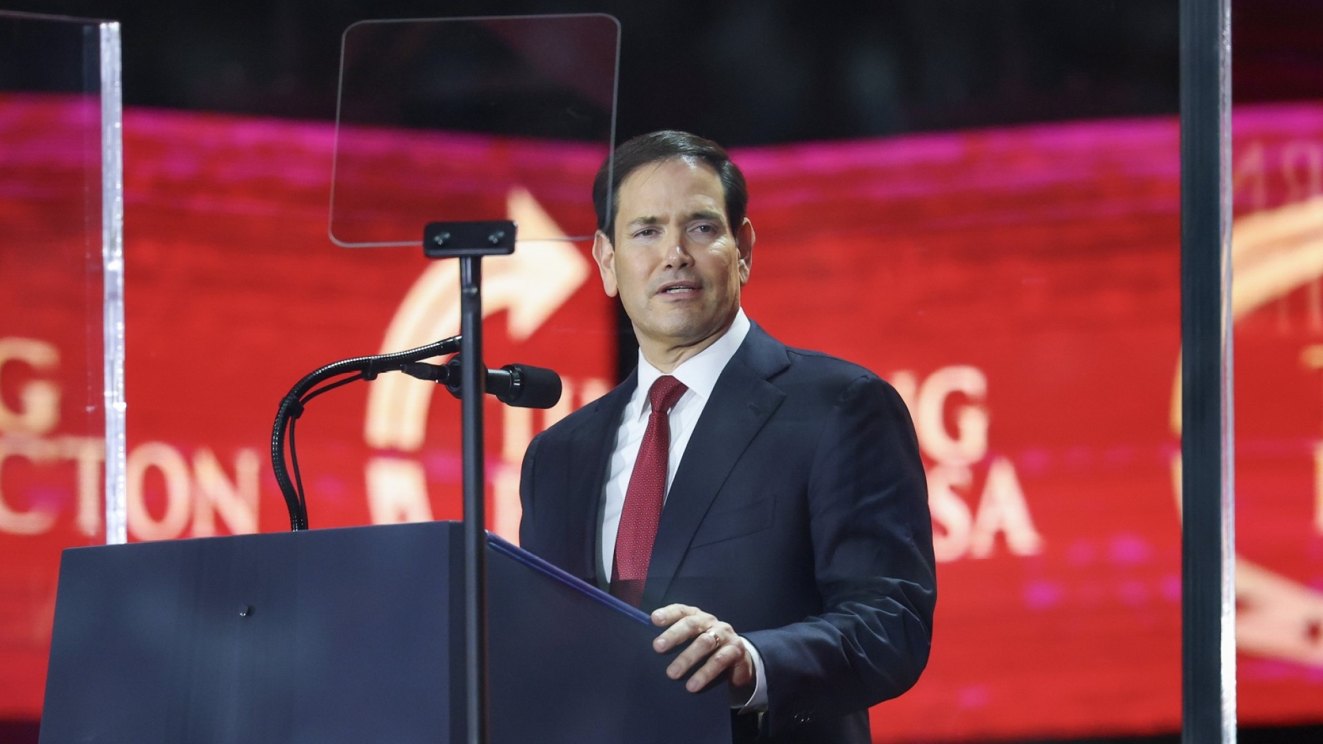 Marco Rubio gives speech at Charlie Kirk memorial