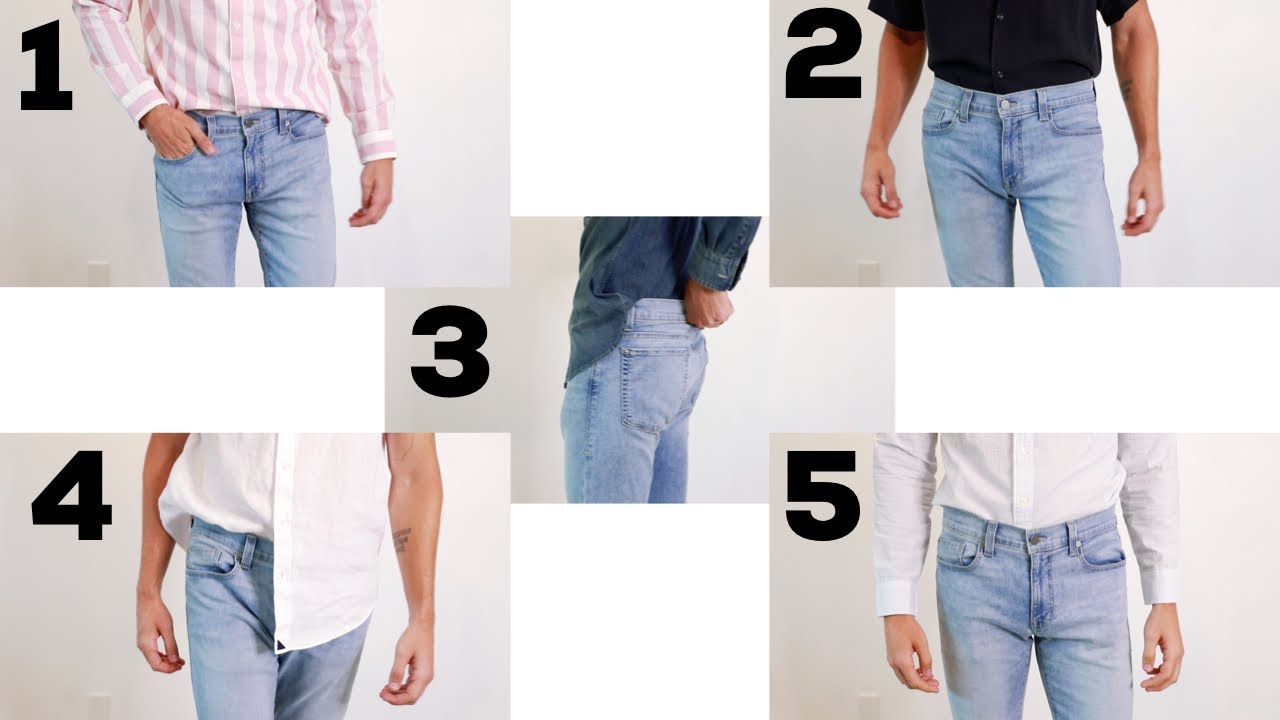 5 Shirt Tuck Styles Every Guy Should Know (Casual to Formal)