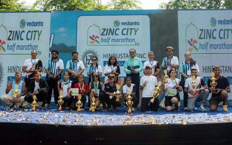 Zinc City Half Marathon draws 7,000 runners in Udaipur spectacle