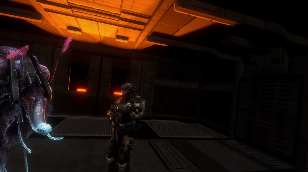 Halo 3 ODST | Buck & Dare Reunion Cutscene in First Person POV