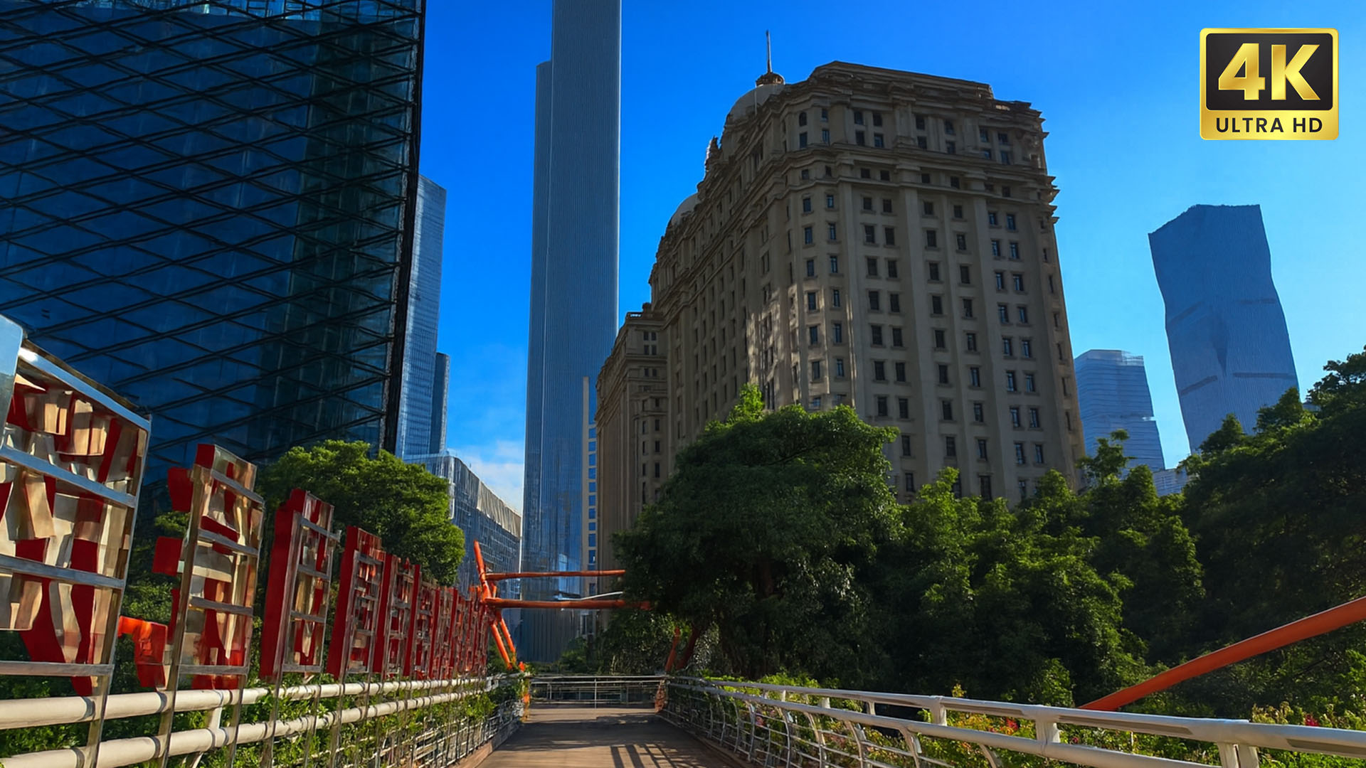 Menjelajahi Pusat Kota Guangzhou – China 4K HDR