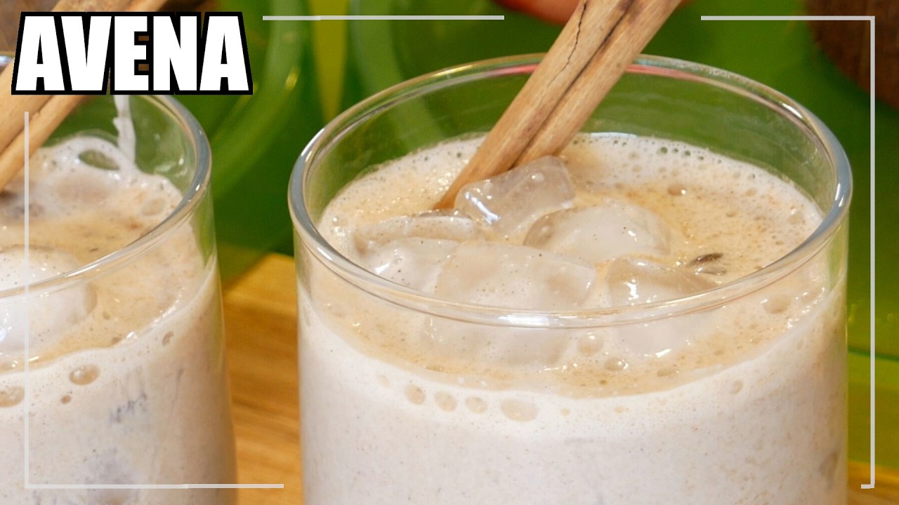 Agua de Avena Súper Refrescante y Saludable