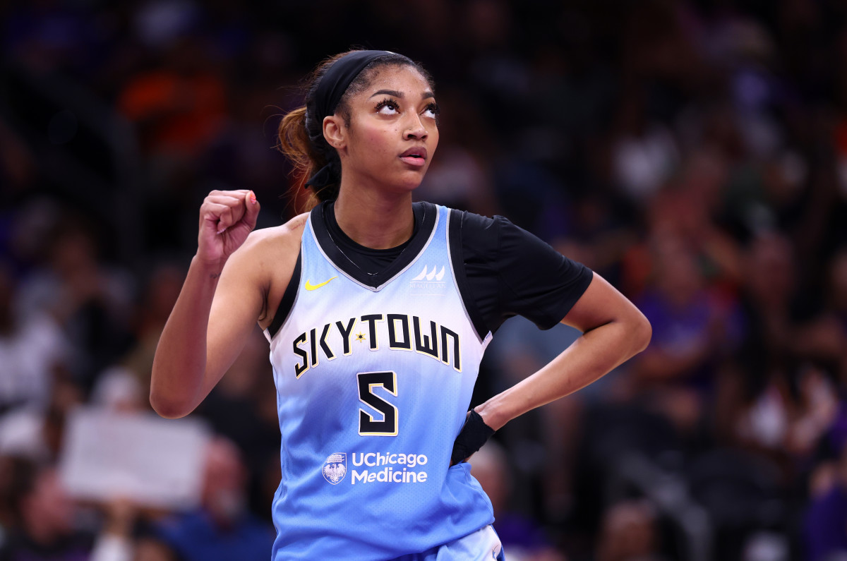 WNBA reacts to Angel Reese’s outfit for NBA London game