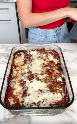 Lasagna Hack: Made with Instant Noodles