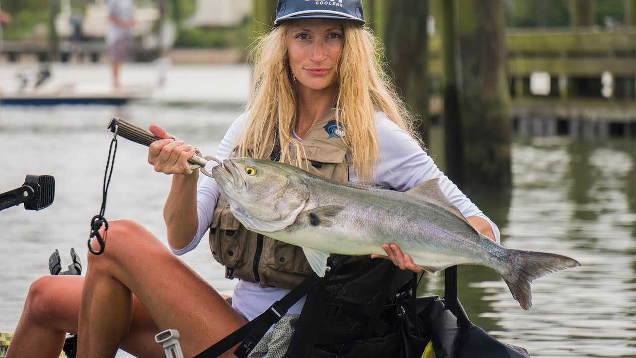 Battling Big Bluefish And Striper Off Virginia’s Coast
