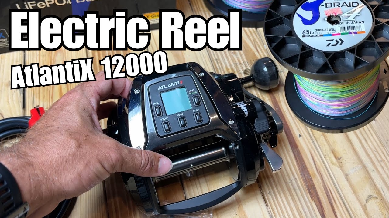 Spooling Up Electric Reels For Deep Sea Fishing Power