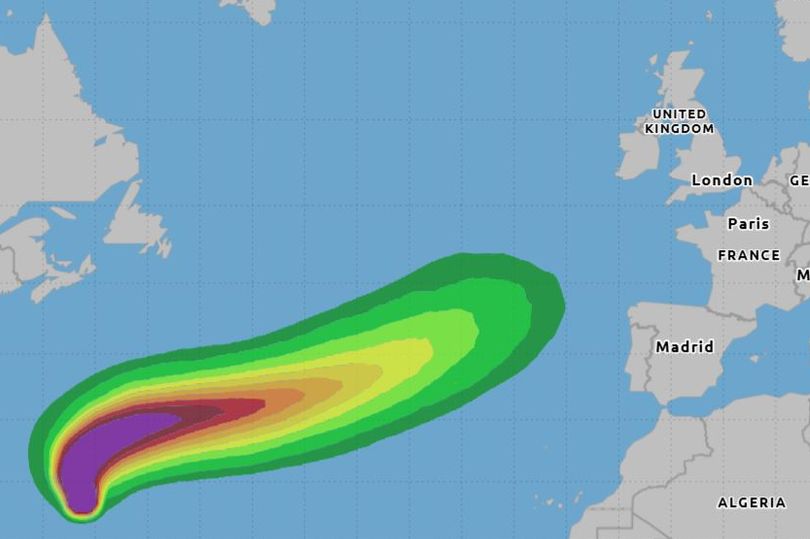 Ireland weather: Hurricane Gabrielle warning as Met Eireann reveals ...