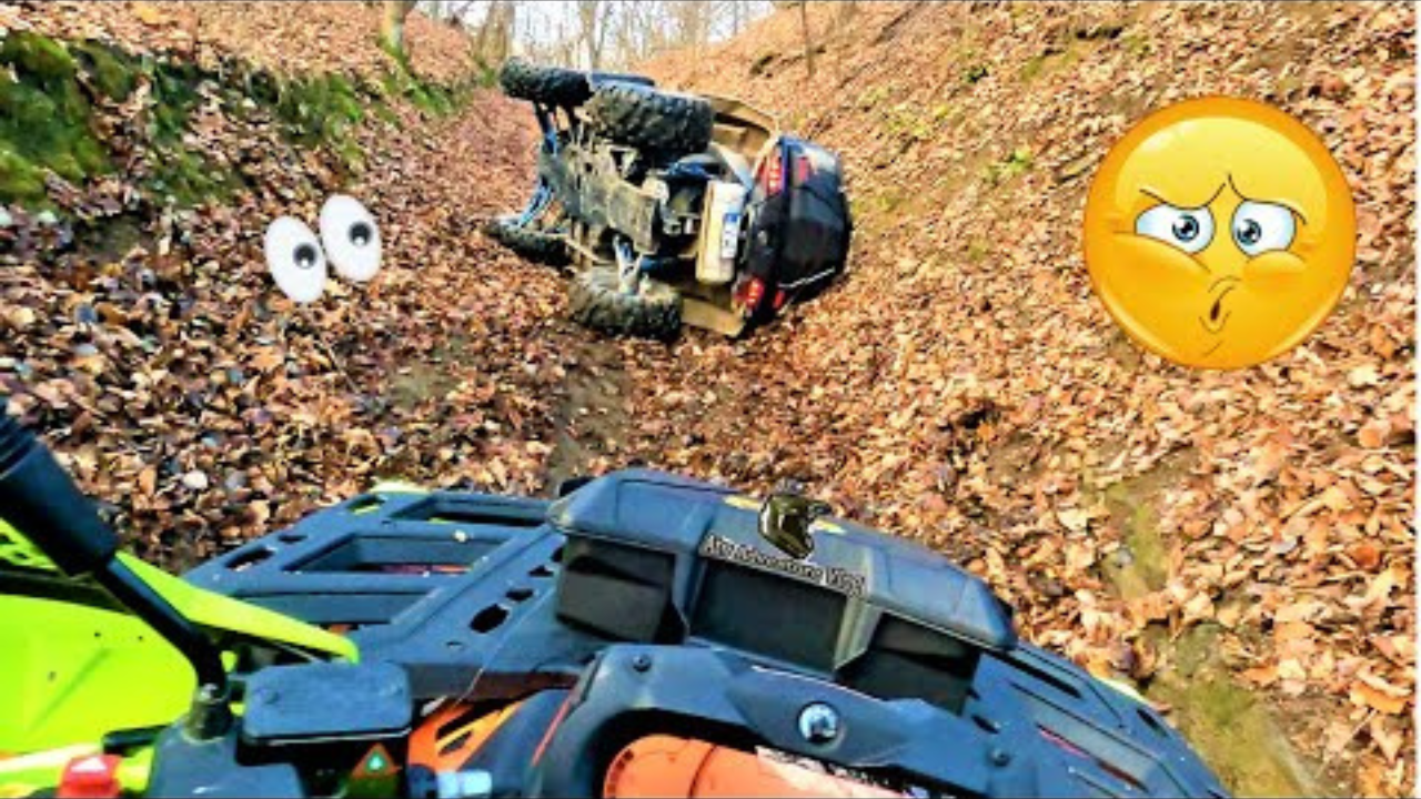 CFMoto 1000 Overturned! Shocking ATV Ride Experience