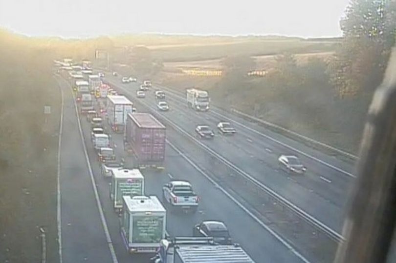 M62 closes after 'serious crash' as grinds traffic to a halt in Monday ...