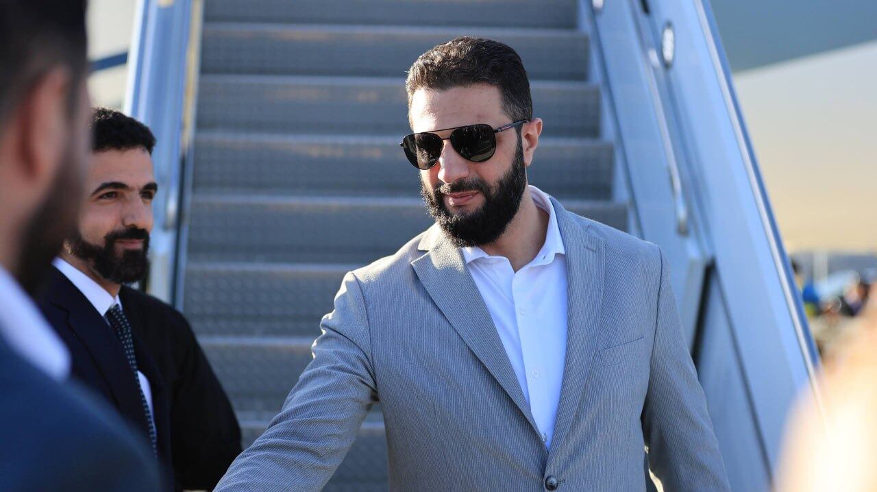 Al Shara arrives in New York for historic UN appearance as Syria sets ...