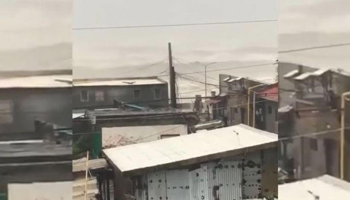 WATCH: Super Typhoon Nando's winds as seen in Cagayan