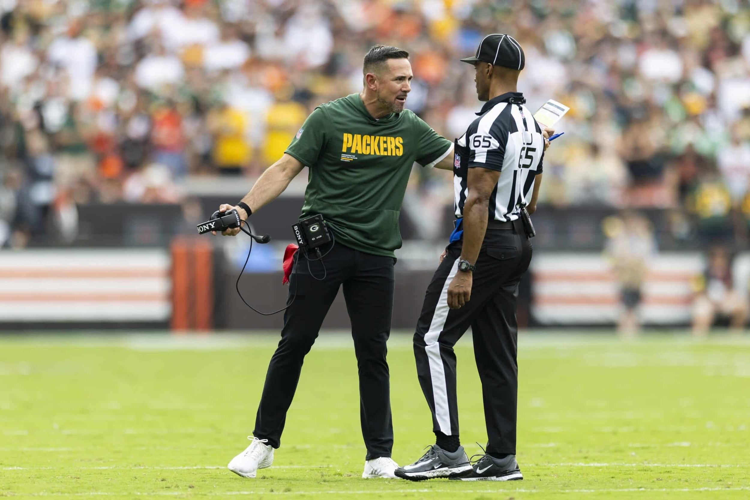 Packers’ Matt LaFleur unloads on offense after ugly loss to Browns