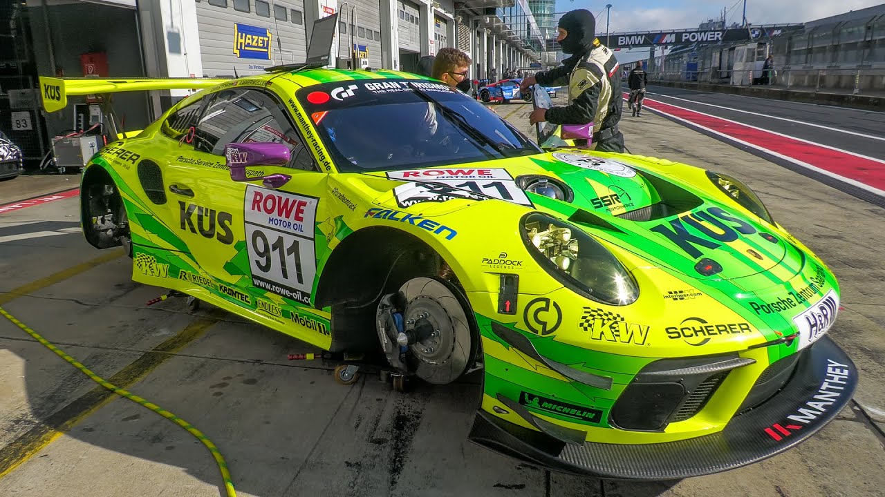 Nürburgring Boxengasse Eindrücke - NLS Training