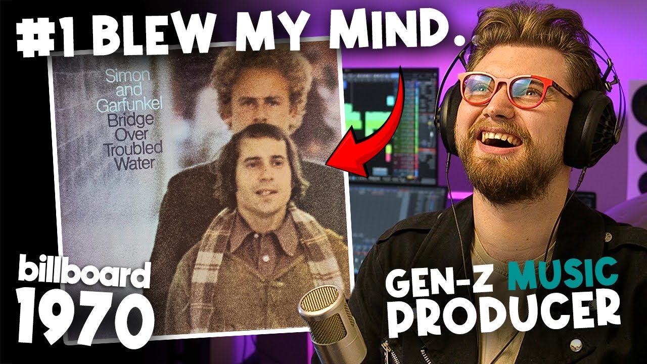 Gen-Z Producer Reacts to the Billboard Top 5 Hits of 1970