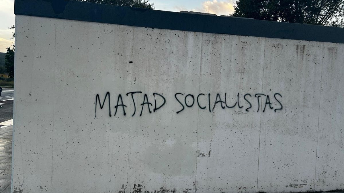 El PSPV denuncia amenazas en Ontinyent tras la aparición del grafiti ...