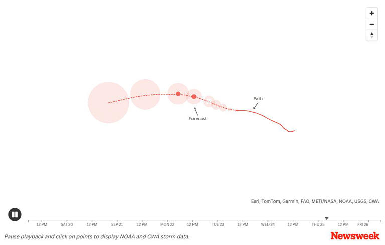 Super Typhoon Ragasa path threatens East Asia: Map and what to know