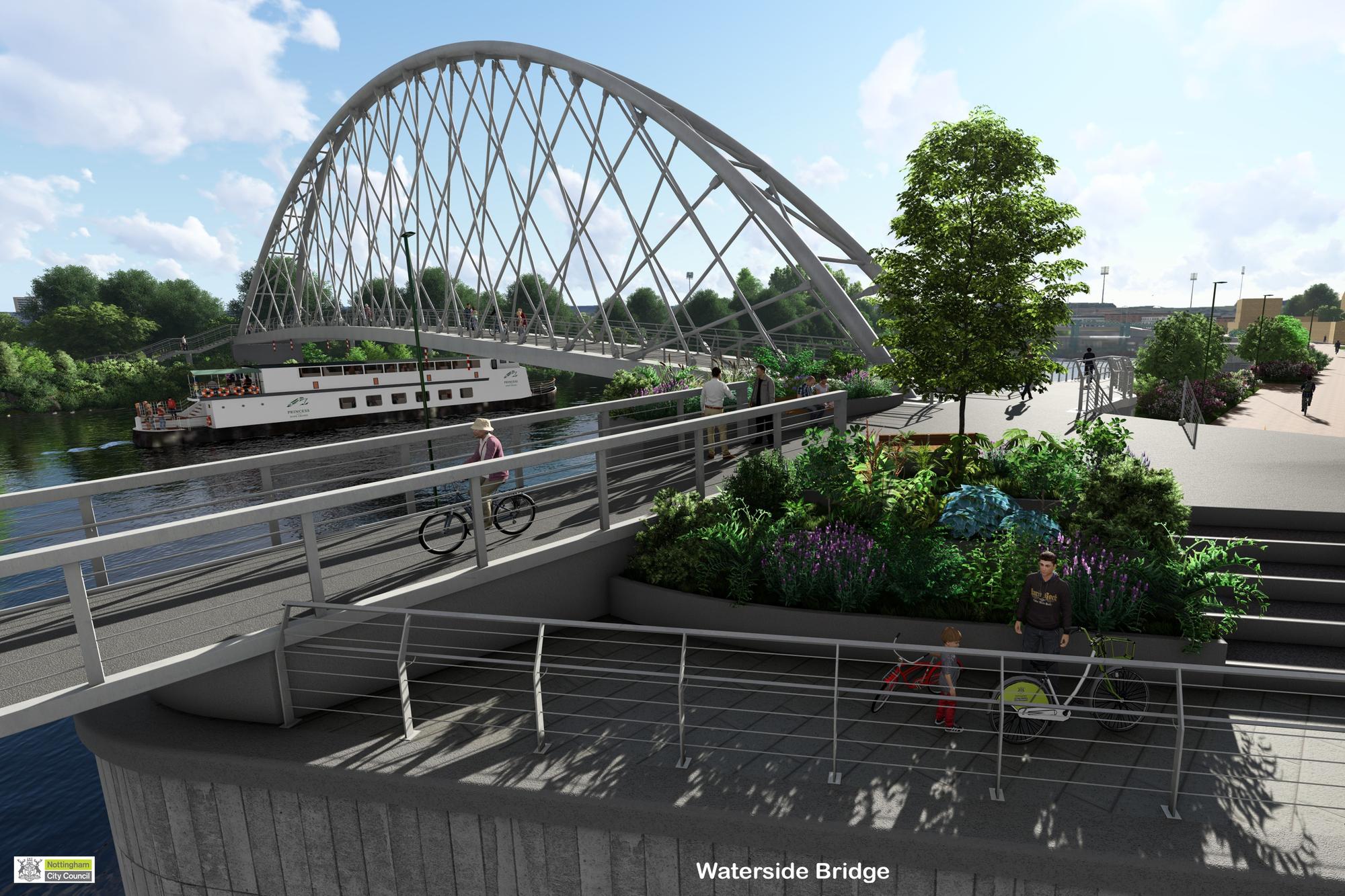 Conflict over where fourth road bridge over River Trent should be built