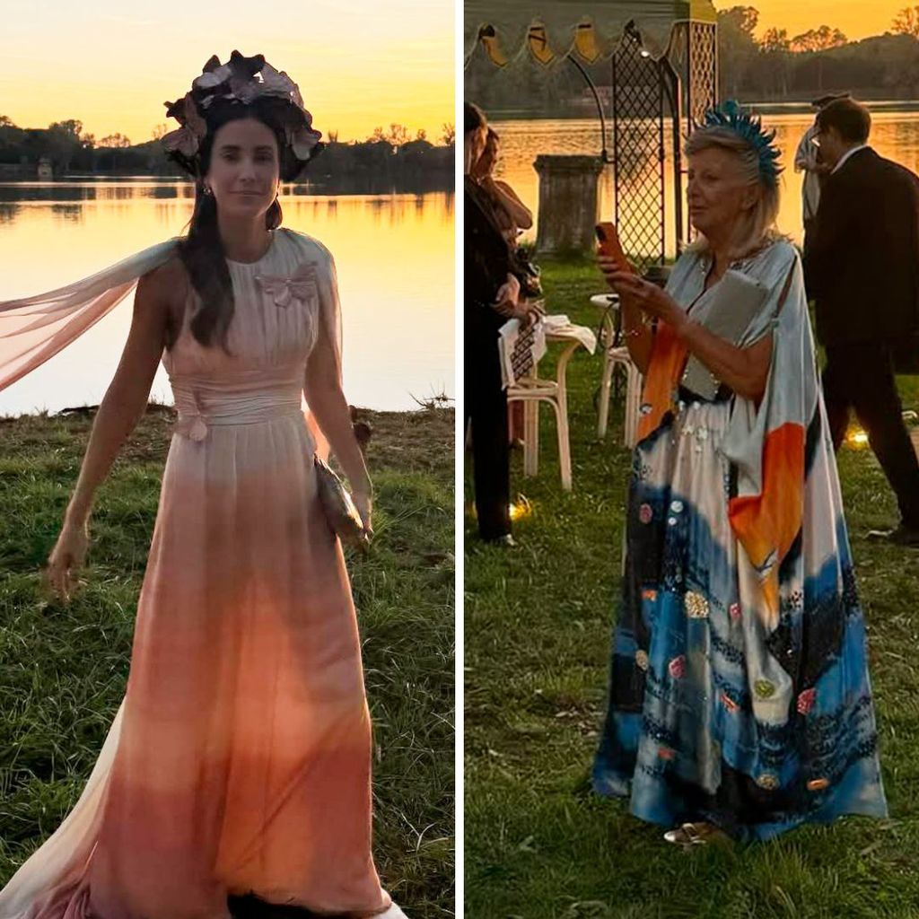 El original tocado de mariposas tridimensionales con el que Sassa de ...