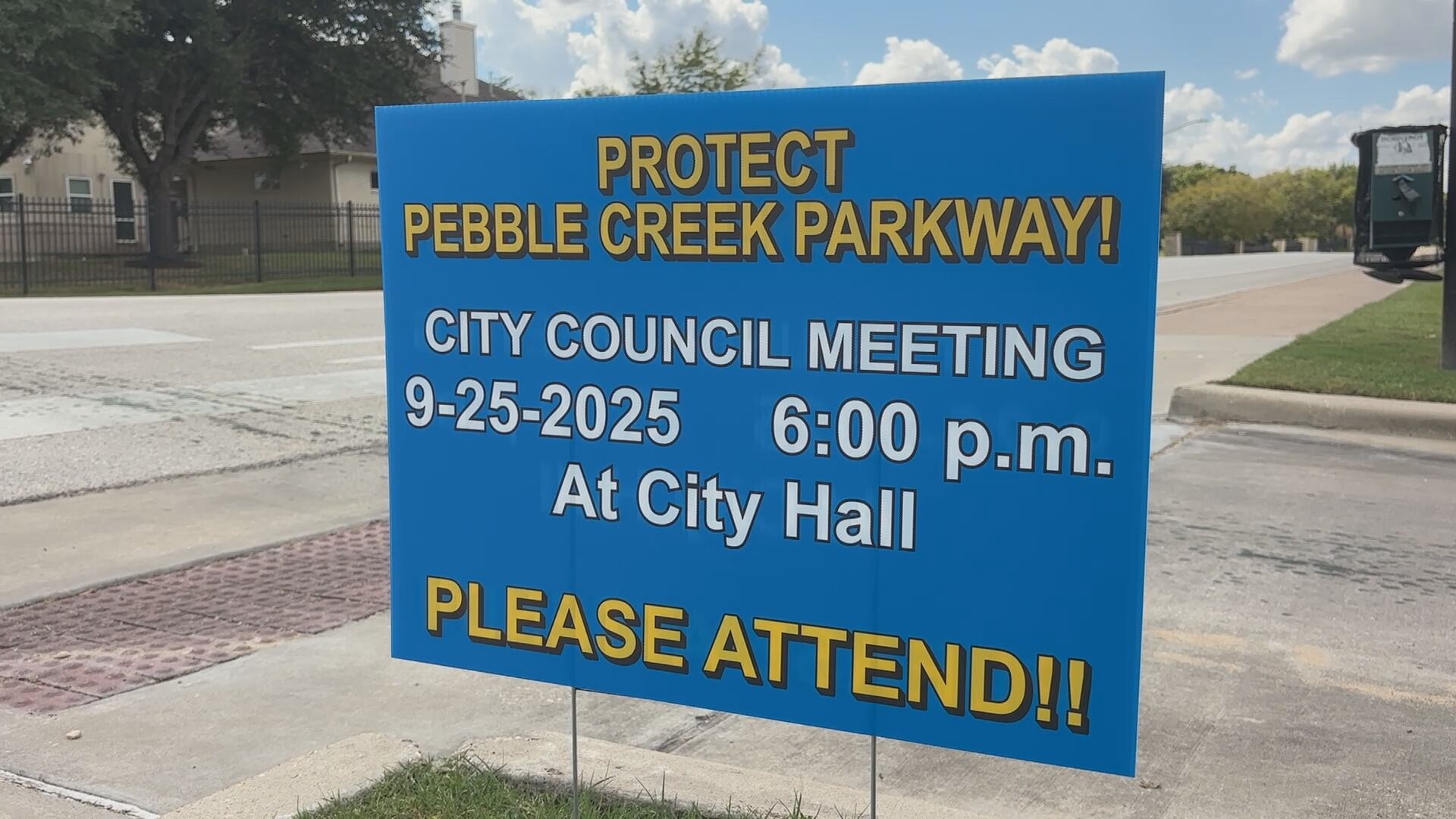 Pebble Creek residents look to have throughfare removed from College ...