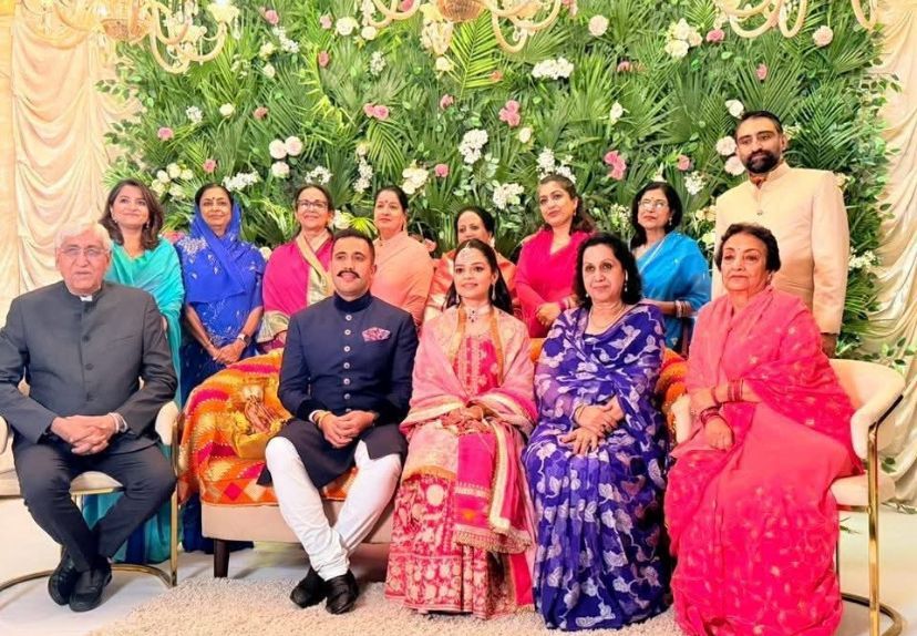 First photos: Inside Himachal minister Vikramaditya Singh and Amreen Sekhon's wedding in Chandigarh