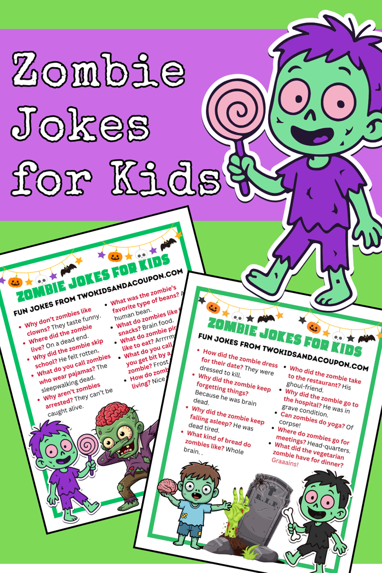 Guts, Groans, & Giggles: The 20 Best Zombie Jokes for Kids