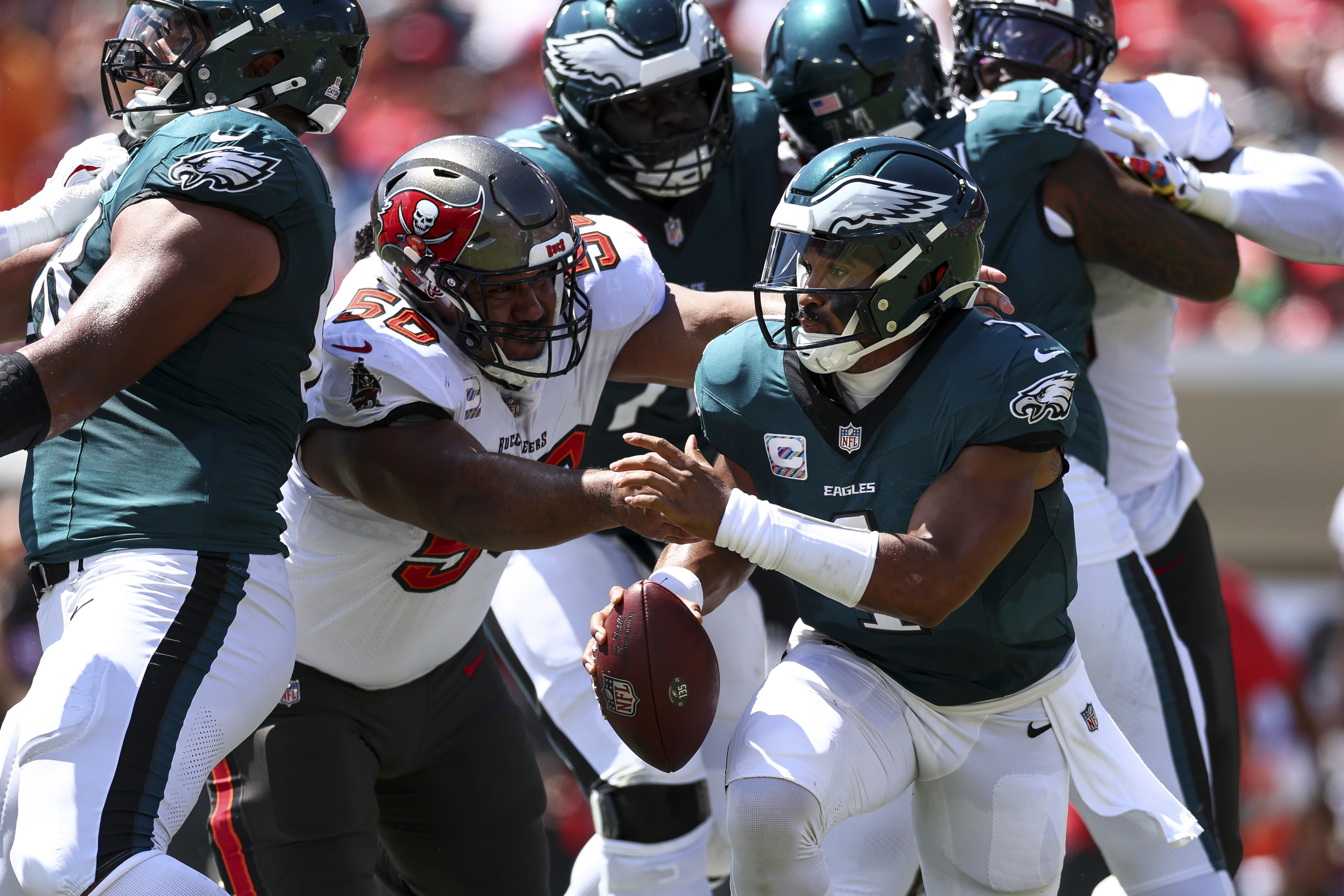 Eagles vs. Bucs: First quarter score updates