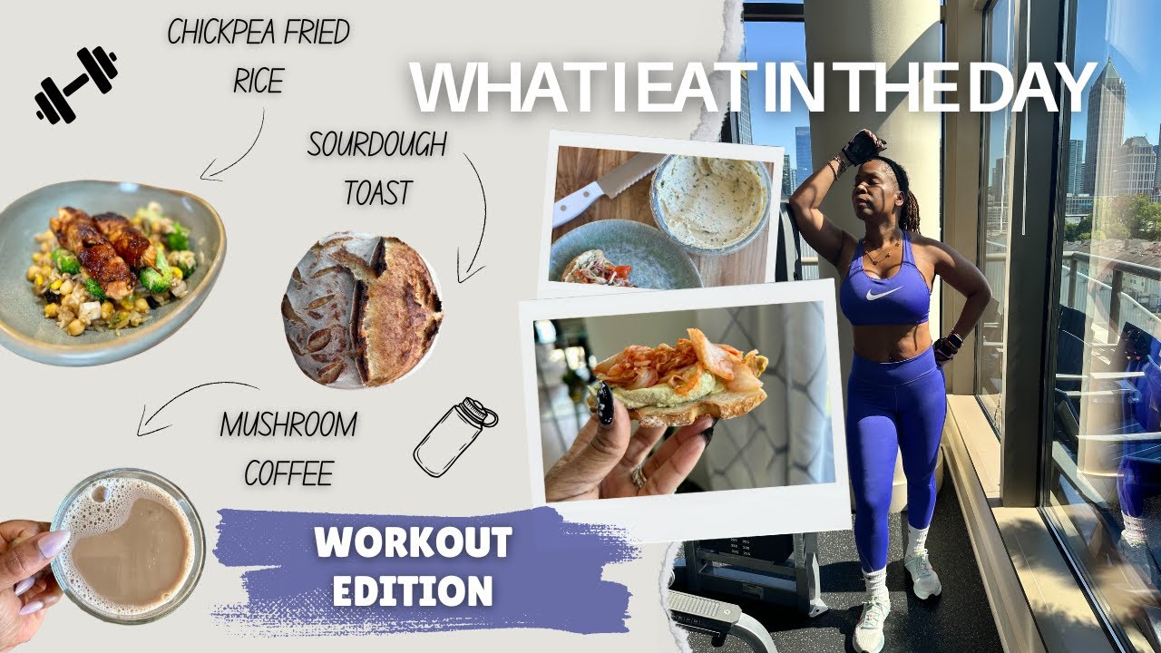 What I Eat in a Day + My Full Workout Routine | Healthy & Energizing ...