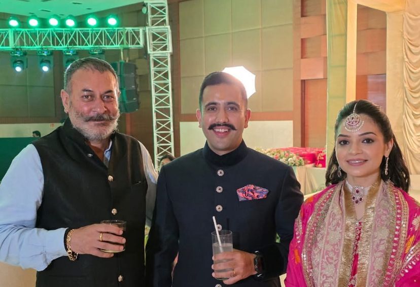 First photos: Inside Himachal minister Vikramaditya Singh and Amreen Sekhon's wedding in Chandigarh