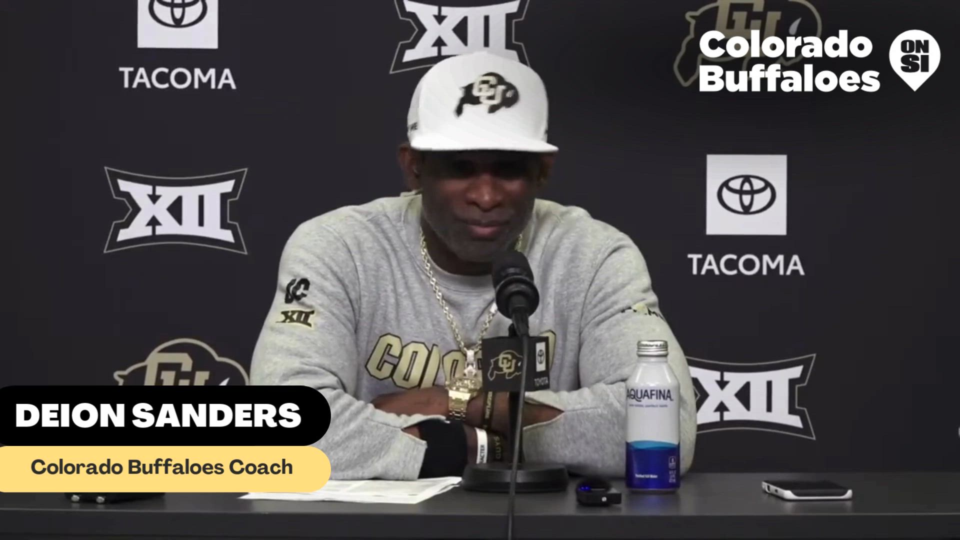 Colorado Buffaloes Coach Deion Sanders praises Quarterback Kaidon ...