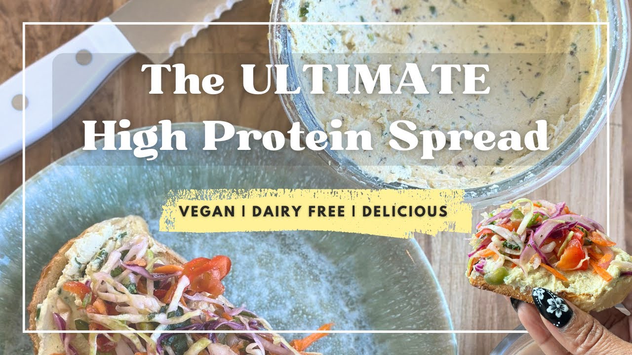 High-Protein VEGAN Spread | Perfect for Sandwiches, Toast & Dips