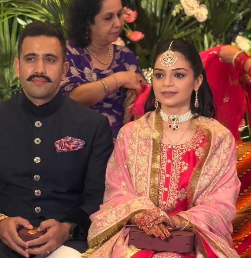 First photos: Inside Himachal minister Vikramaditya Singh and Amreen ...