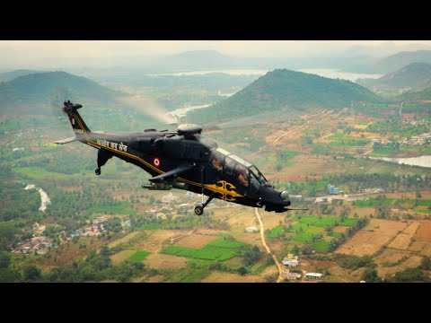 Stunning Air-to-Air Footage Captures India’s Prachand Helicopter in Action