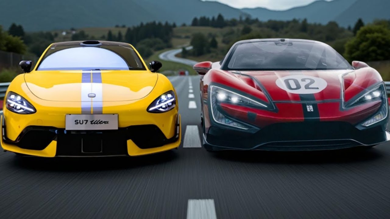 1.548 PS Xiaomi SU7 Ultra vs. 3.000 PS BYD U9 Xtreme 02 auf der Nordschleife
